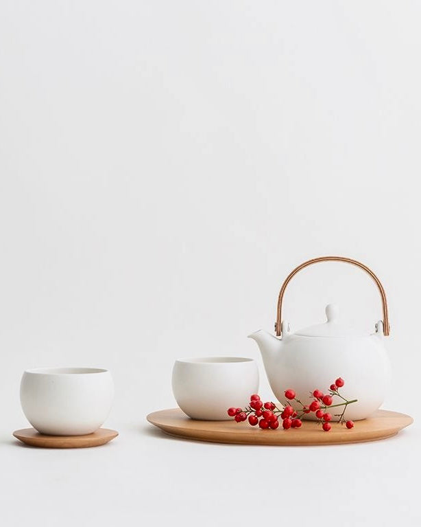 SALIU YUI Teapot SET (600ml) 5 pieces – KONPOTO